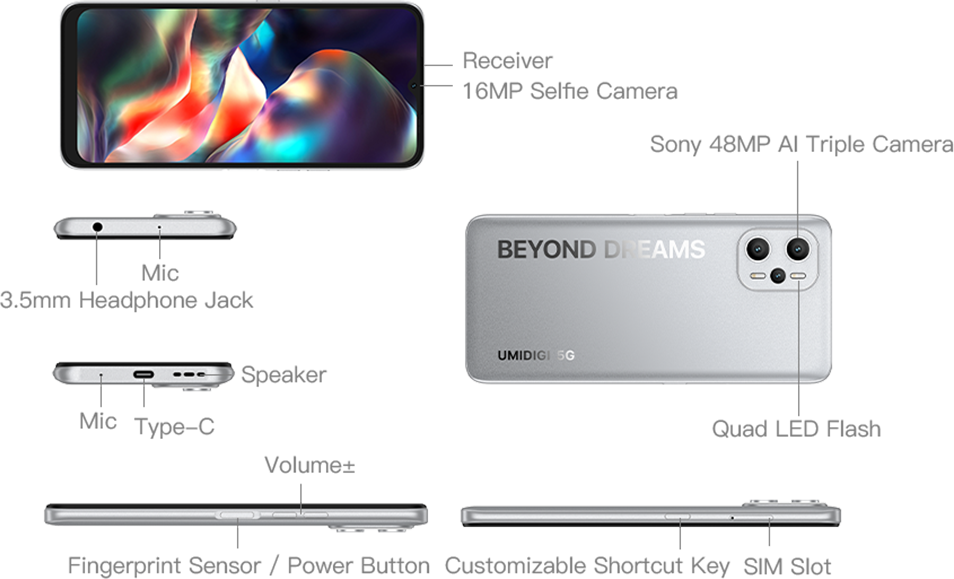 UMIDIGI F3 Pro 5G Price/Specs/Review - UMIDIGI